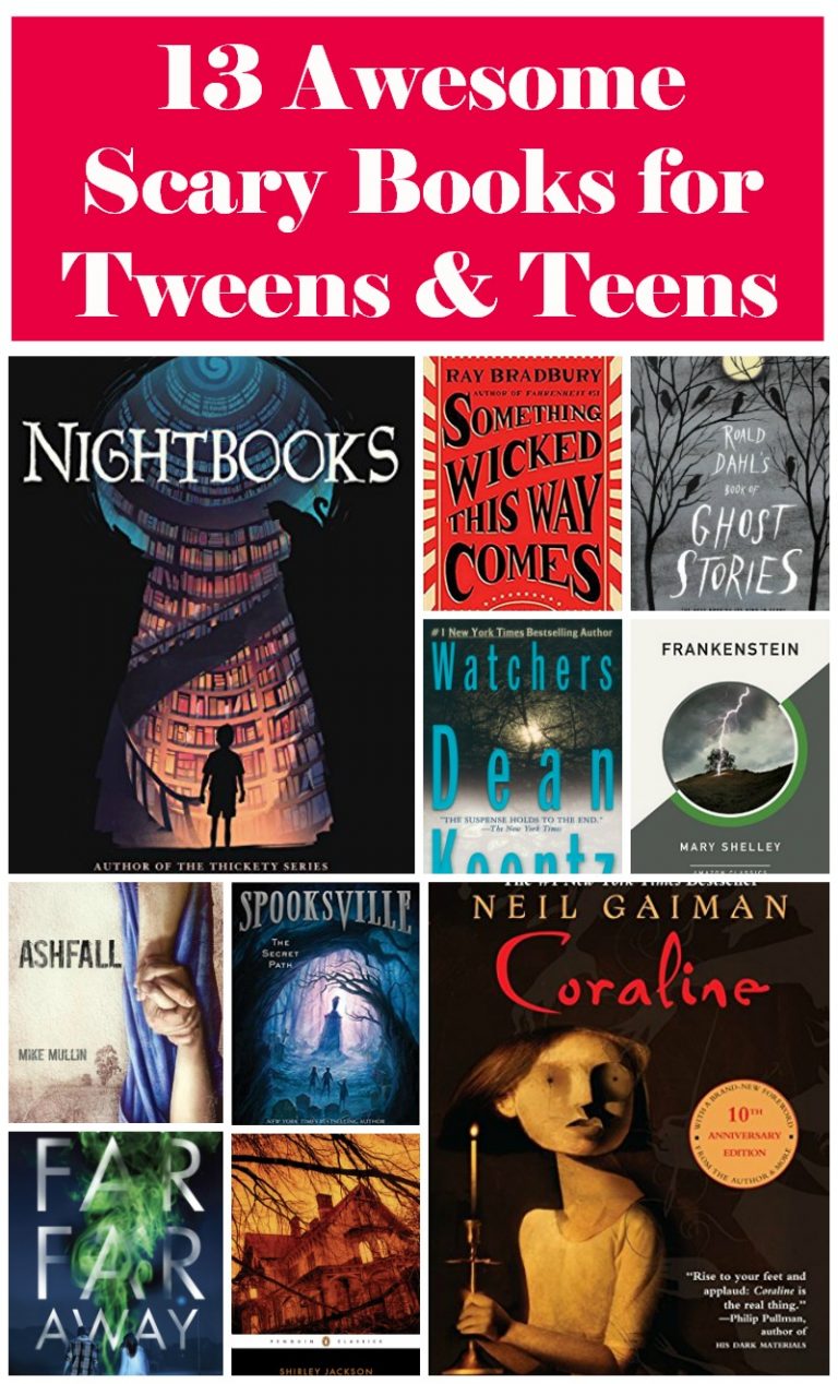 13 Great Scary Books That Are Appropriate for Tweens - Middle Grade Reads